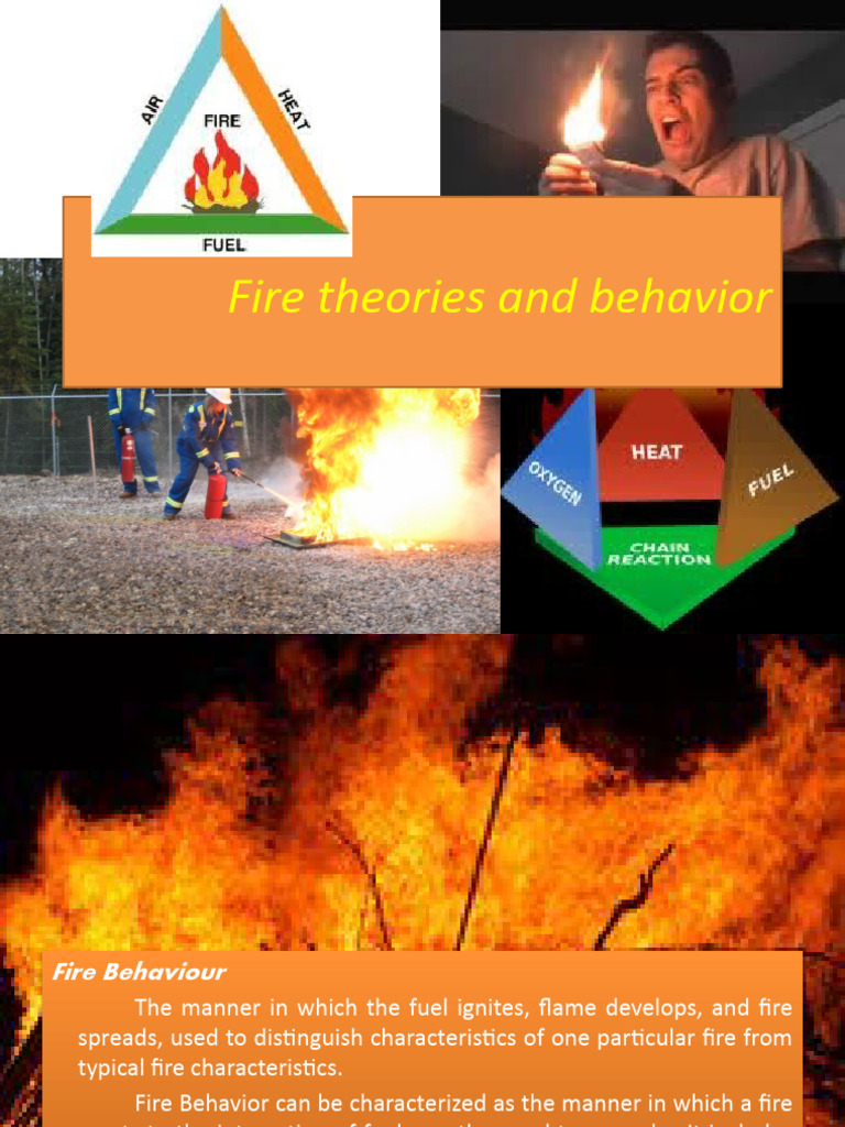 Fire Theories and Behavior | PDF | Fires | Combustion