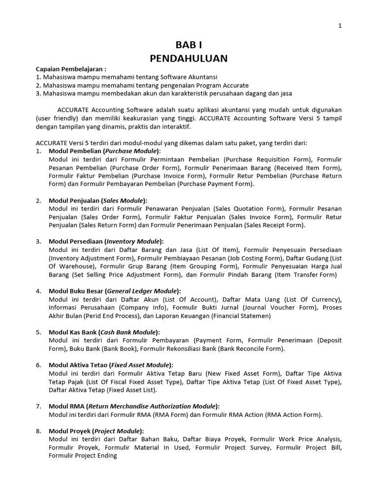 Materi Accurate | PDF