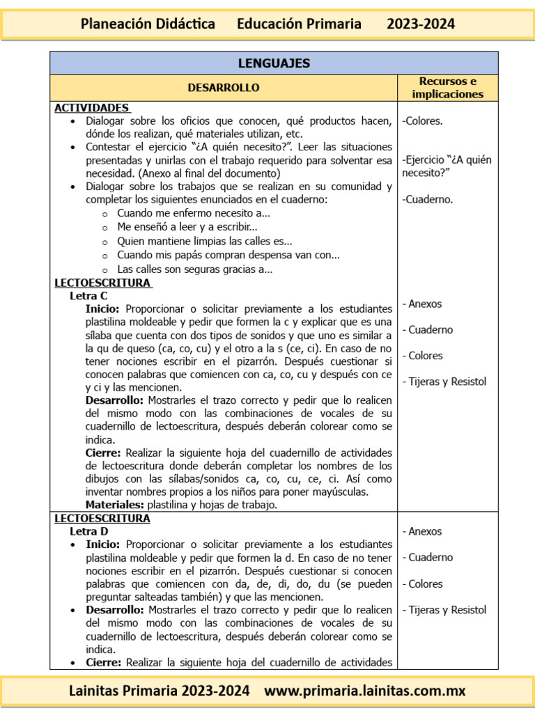 1er Grado Enero - 04 Los Héroes Sin Capa de Nuestra Comunidad (2023 ...
