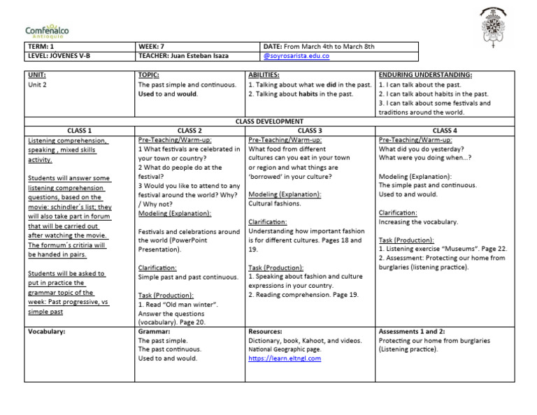Semana 7 - Learning Guide | PDF | Reading Comprehension | Learning Methods