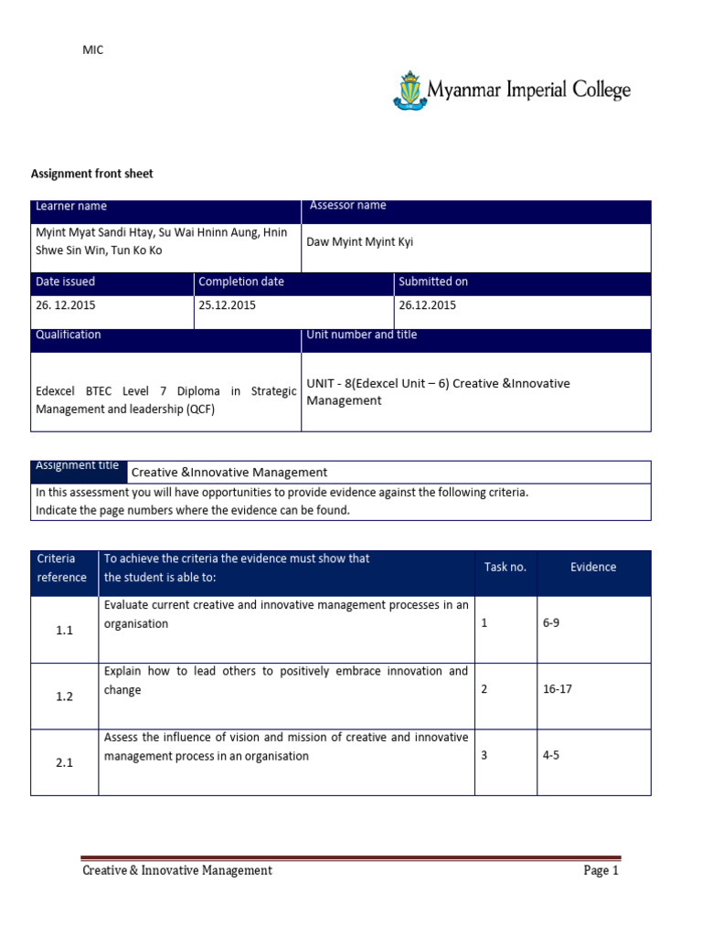 Myint Myat Sandi Htay, Hnin Shwe Sin Win, Su Wai Hninn Aung, Tun Ko Ko - 03-2015 (CIM ...