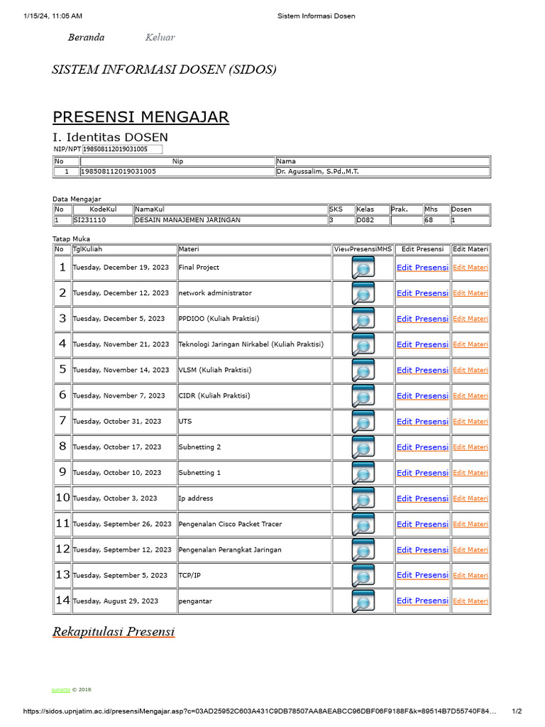 Materi DMJ D | PDF | Computer Science | Networking Standards