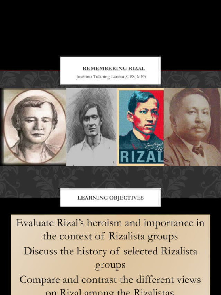 Remembering Rizal | PDF
