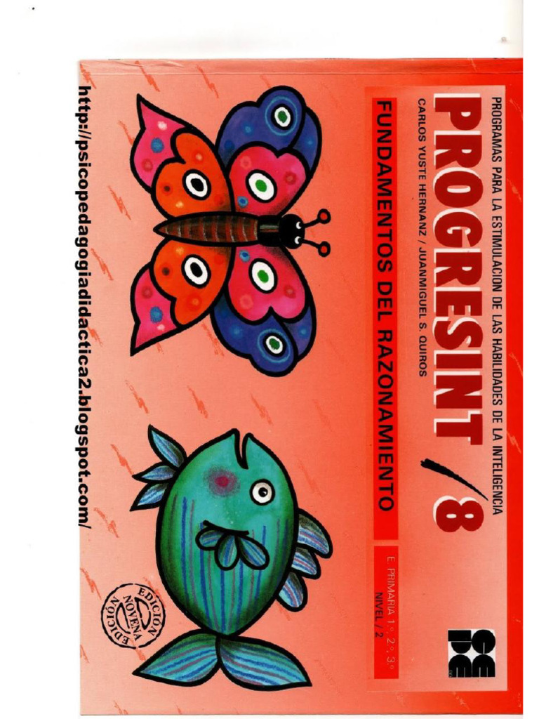 Progresint 8 Razonamiento 2pdf PDF Free | PDF