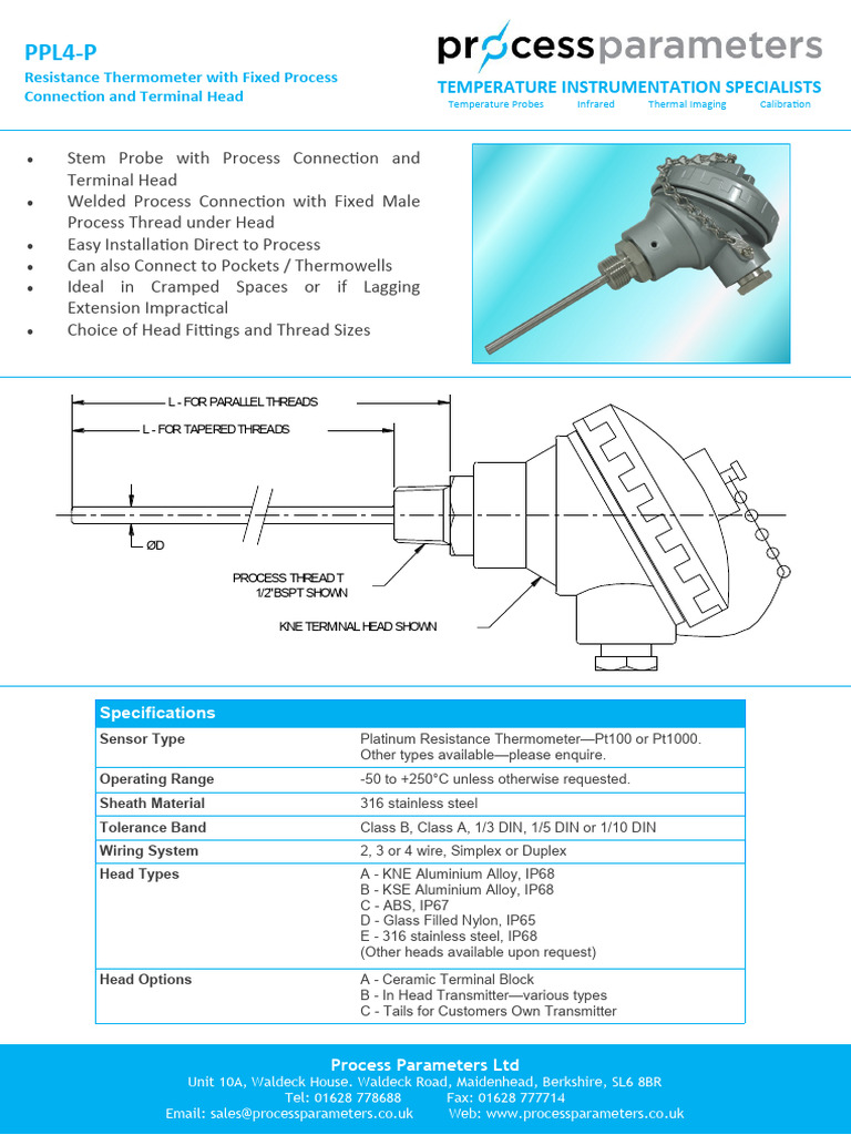 PPL4 P Data Sheet Iss 3 | PDF | Applied And Interdisciplinary Physics | Materials