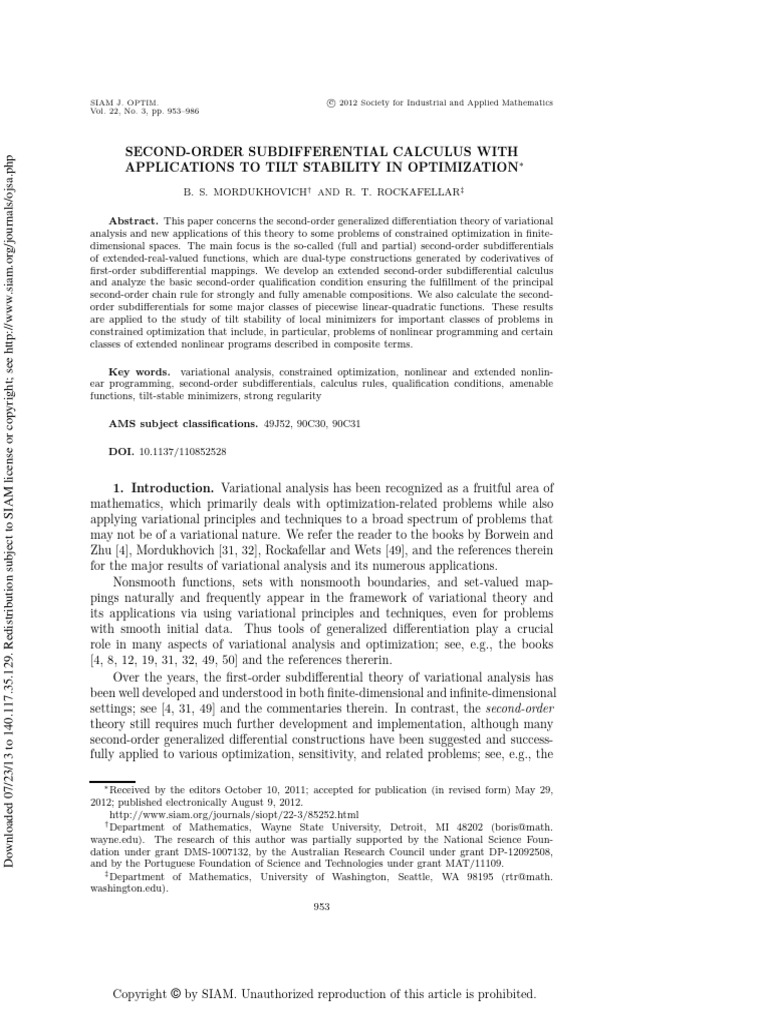 Second Order Subdifferential Calculus With Applications To Tilt