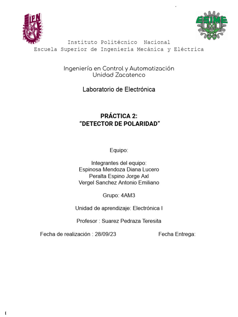 Practica 2 | PDF | Informática