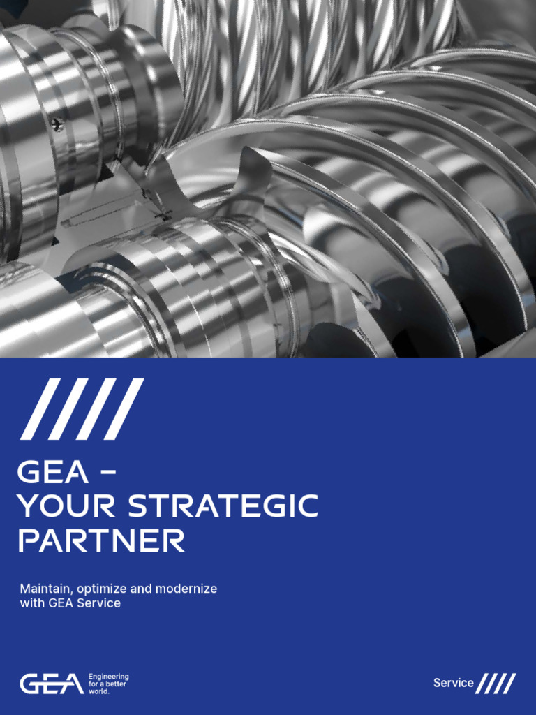 Gea Refrigeration Technology North America Service Brochure 98252 | PDF ...