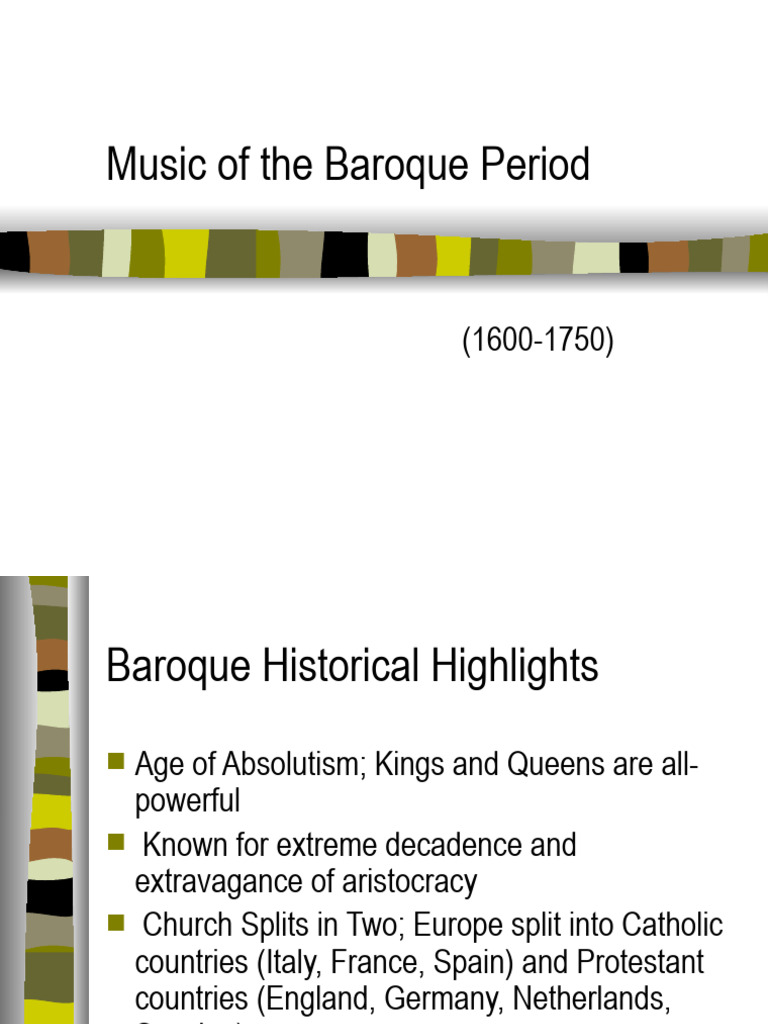 Lesson3 MusicoftheBaroquePeriod | PDF | Concerto | Baroque Music