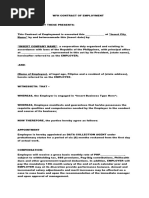 NTE Guidelines and Sample Templates | PDF | Employment | Labour Law