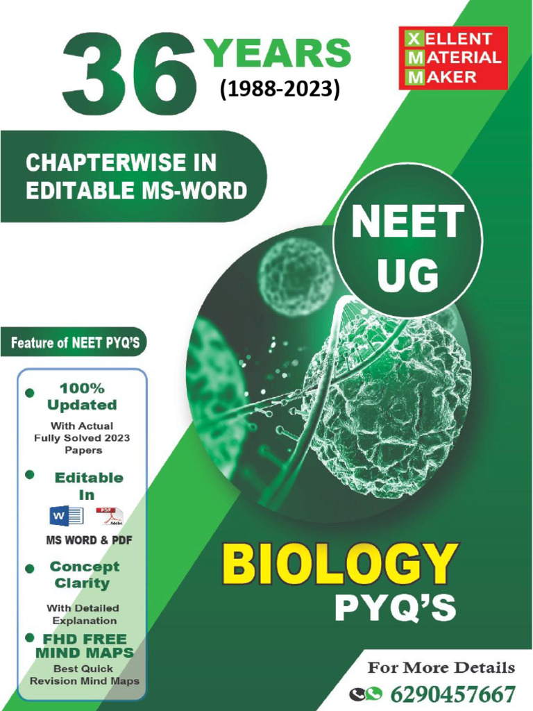 Principles of Inheritance & Variation-Neet Pyqs-6290457667-Sample | PDF | Dominance (Genetics ...