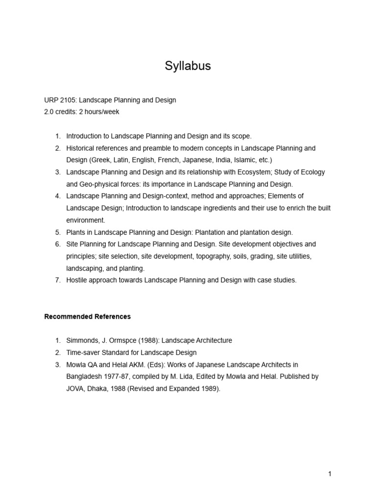 Elementary of Architecture URP 24 | PDF