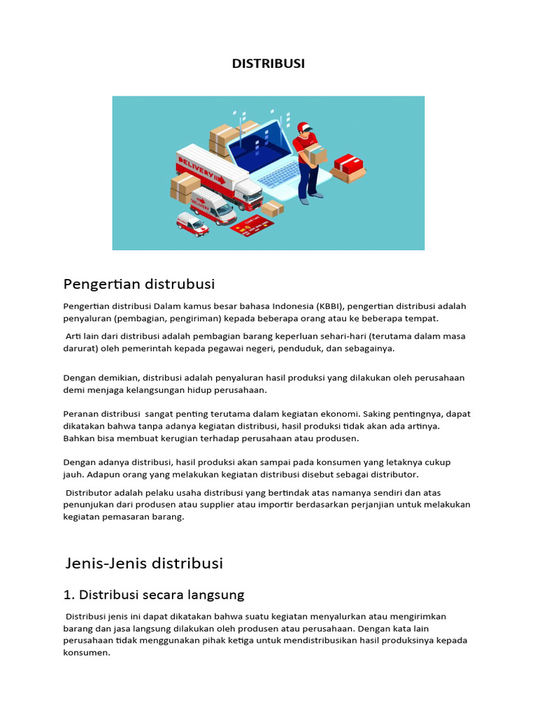 DISTRIBUSI | PDF
