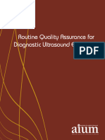 ACR QC Guidelines For Ultrasound | PDF | Medical Ultrasound