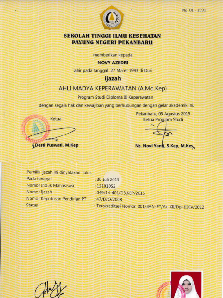 Ijazah 1 | PDF