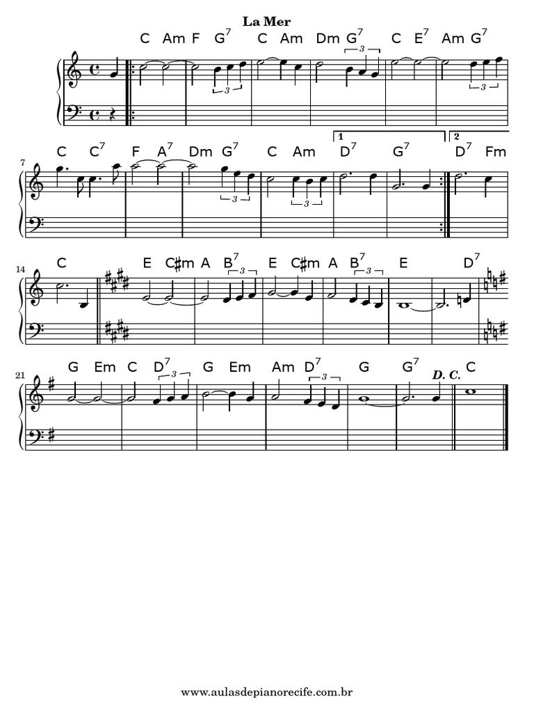 La Mer | PDF | Rádio | Radiodifusão