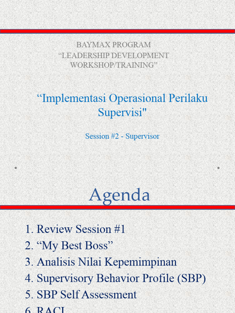 CKB Superv Sesi#2 Handout | PDF