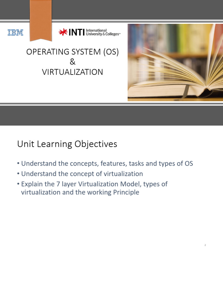 IBM 2202 Week 5 Chapter 5 OS and Virtualization - 231019 - 093252 | PDF | Virtualization ...