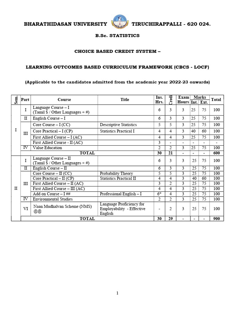 BSC Statistics | PDF