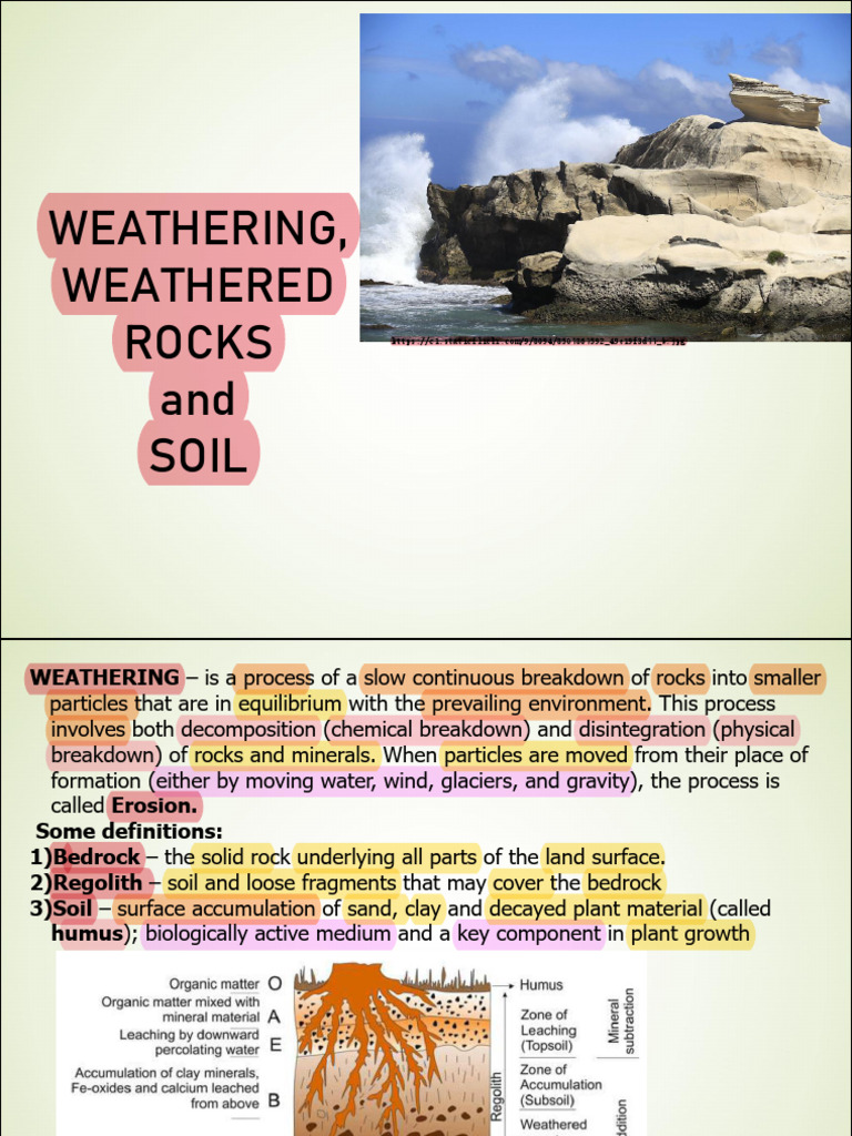 Weathering and Soil | PDF | Weathering | Soil