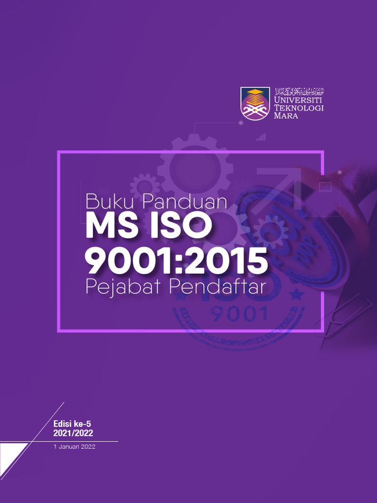 Buku Panduan ISO-Edisi 5 2022 | PDF