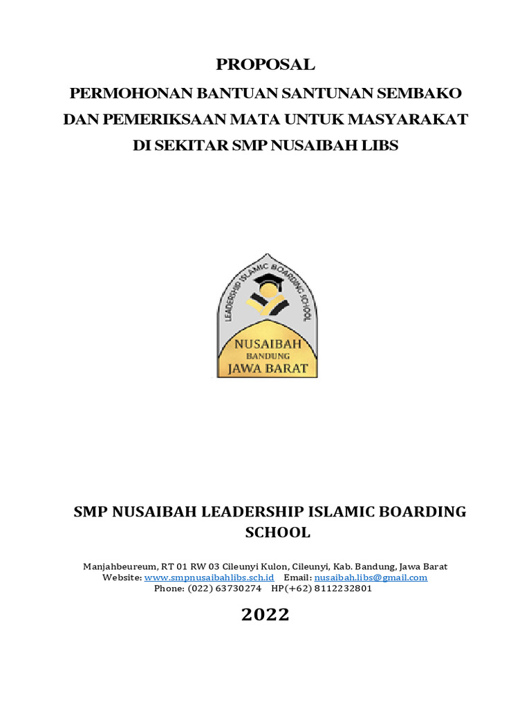 Proposal Indonesia Melihat | PDF