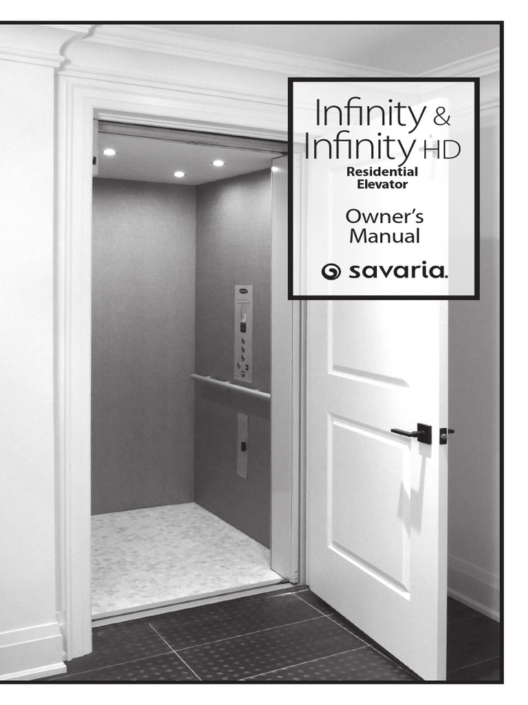 Infinity Elevator Owner's Manual | Download Free PDF | Elevator | Door