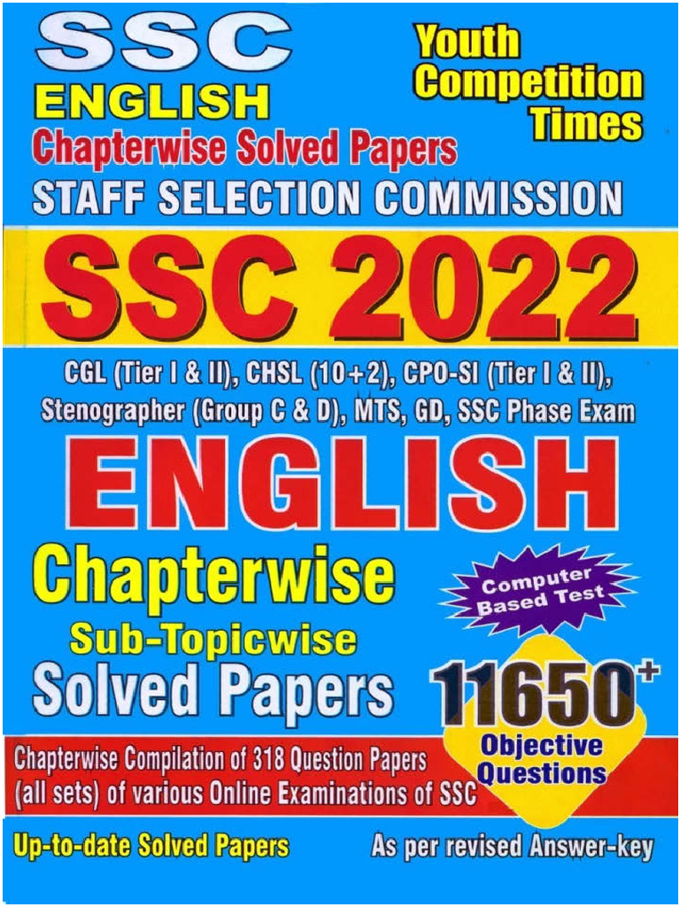 Ssc Yct English 2022 | PDF