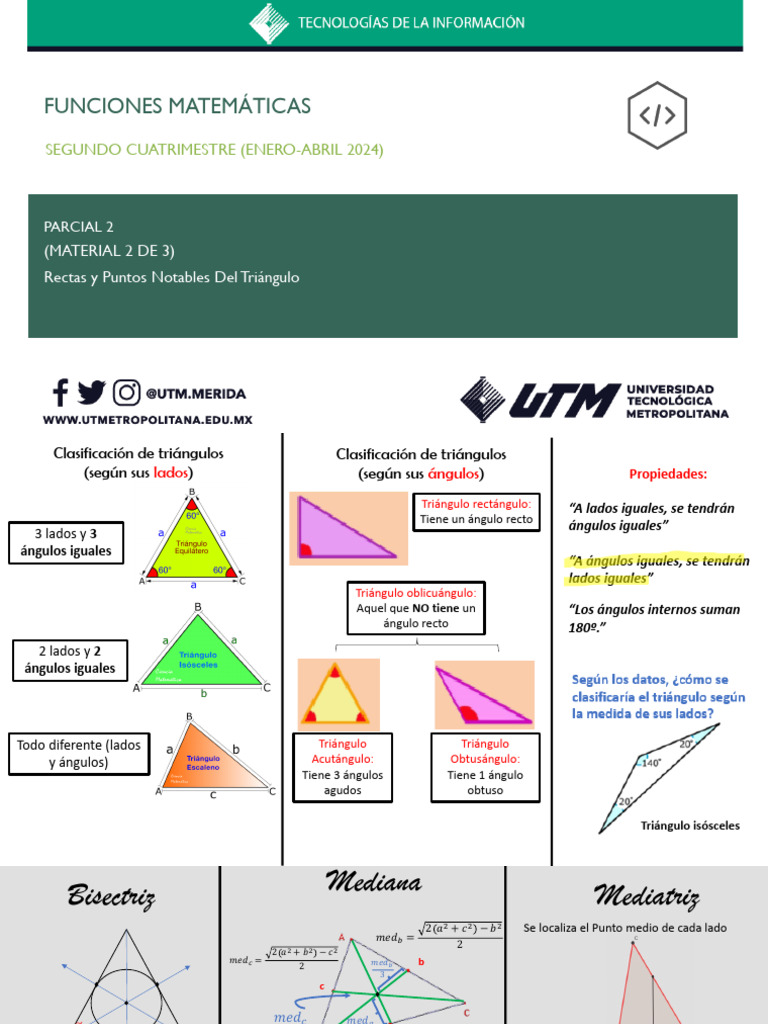 Material2 - Triangulos 2024 | PDF