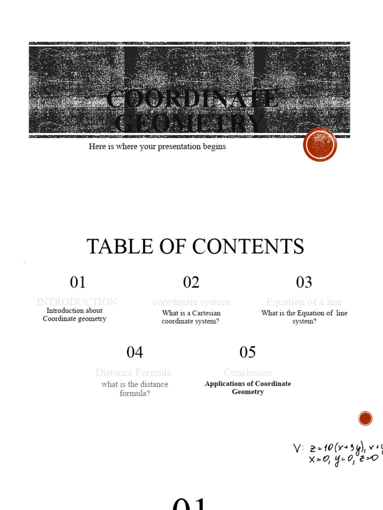 Coordinate Geometry Basics Explained | PDF