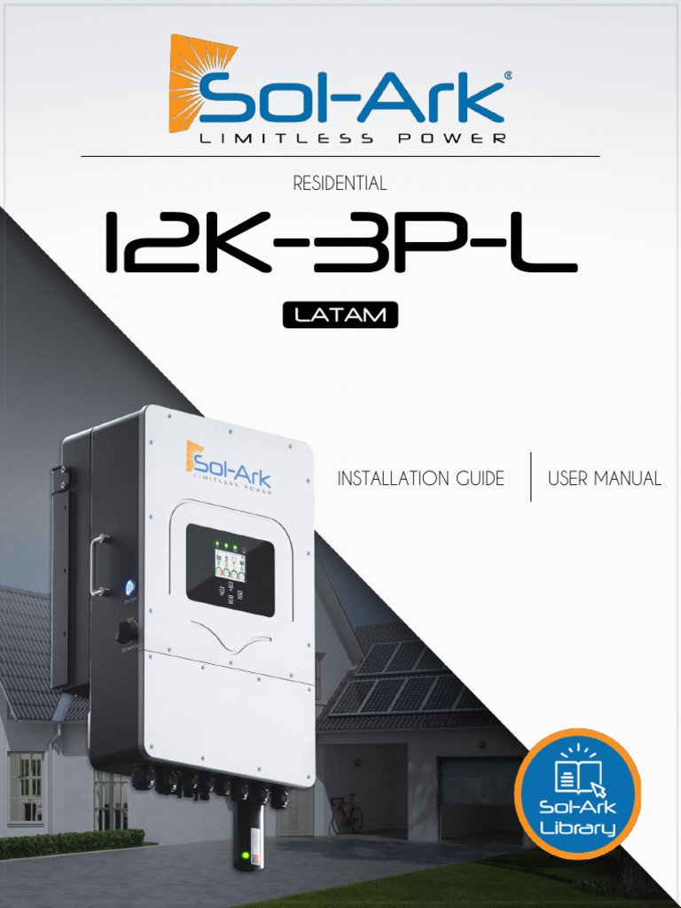 Sol-Ark 12K 3P Manual | PDF | Wi Fi | Computer Network