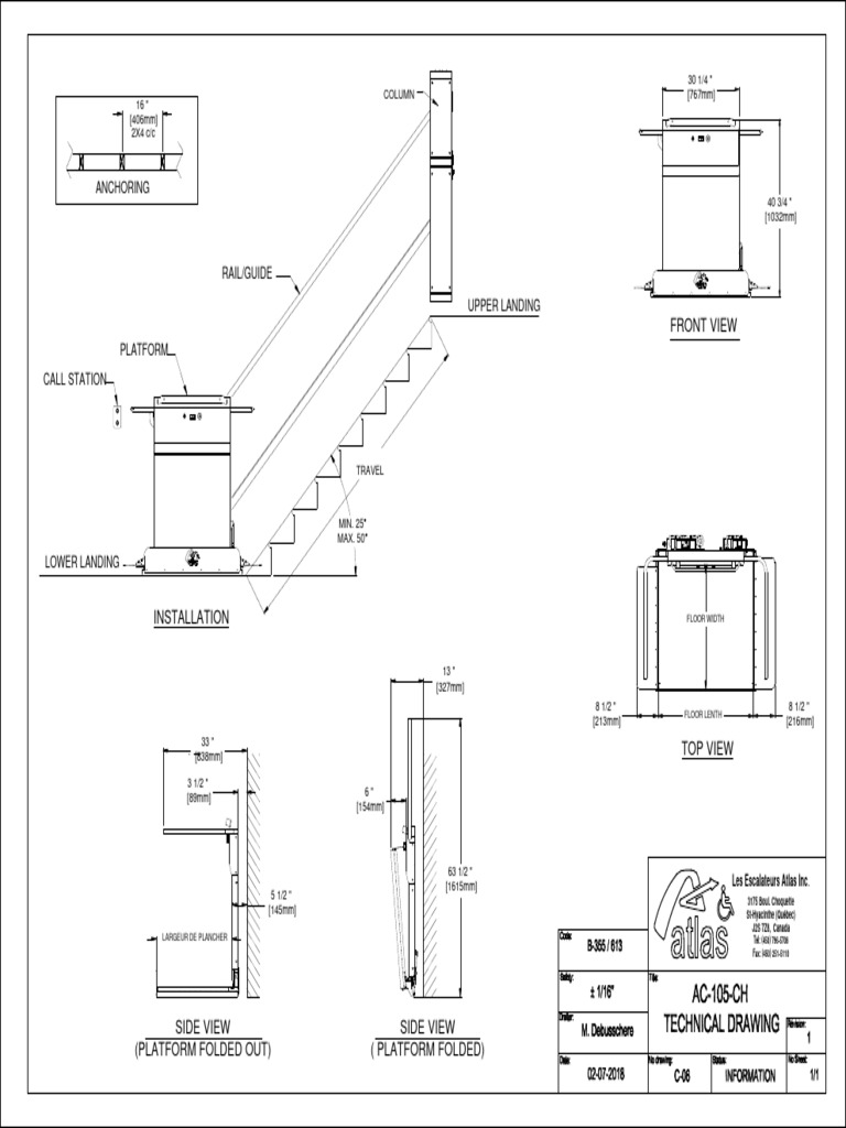 5bd0715198833e2233de58c2 - AC-105-CH - Technical Drawing | PDF