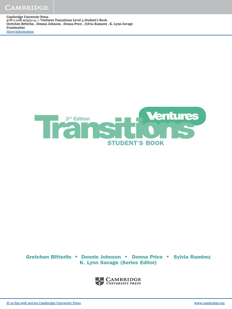 Frontmatter | PDF | Reading Comprehension | Learning