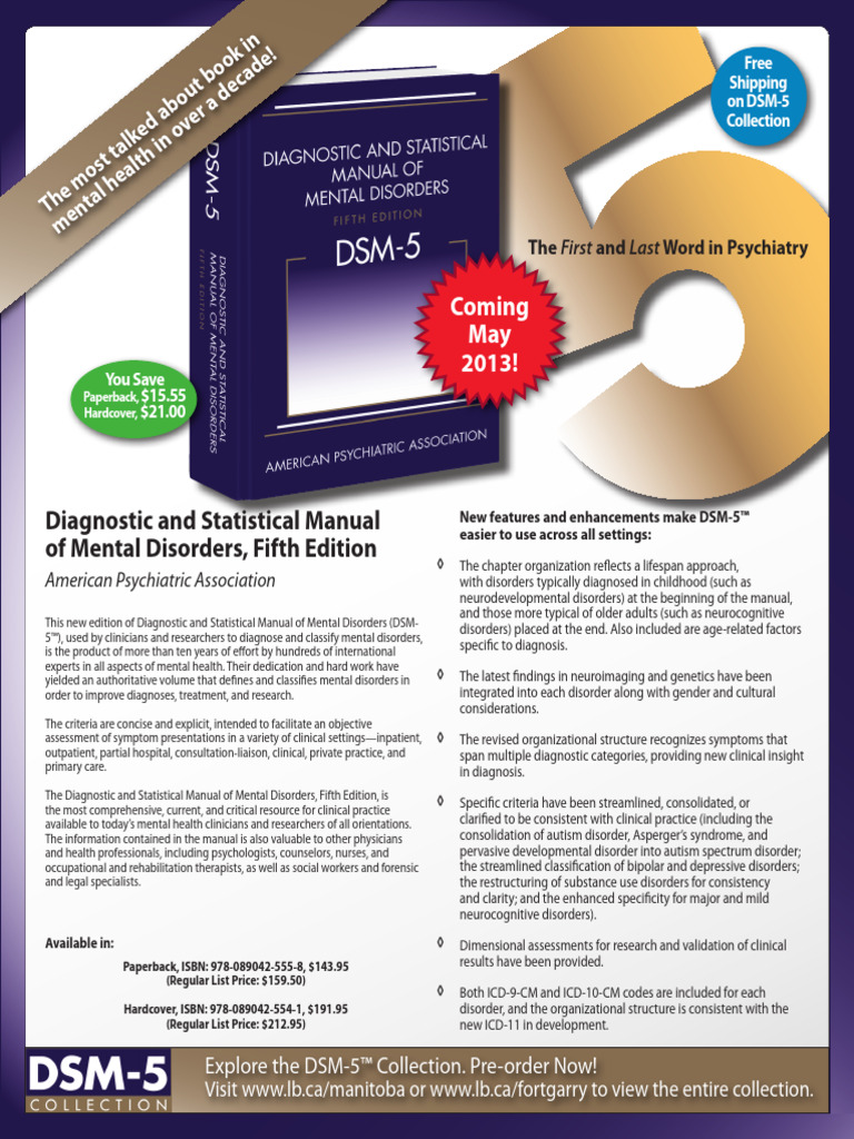 Uofm DSM 5 Flyer 1 | PDF