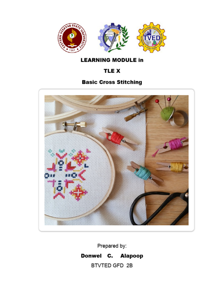Cross Stitching Basics Guide | PDF