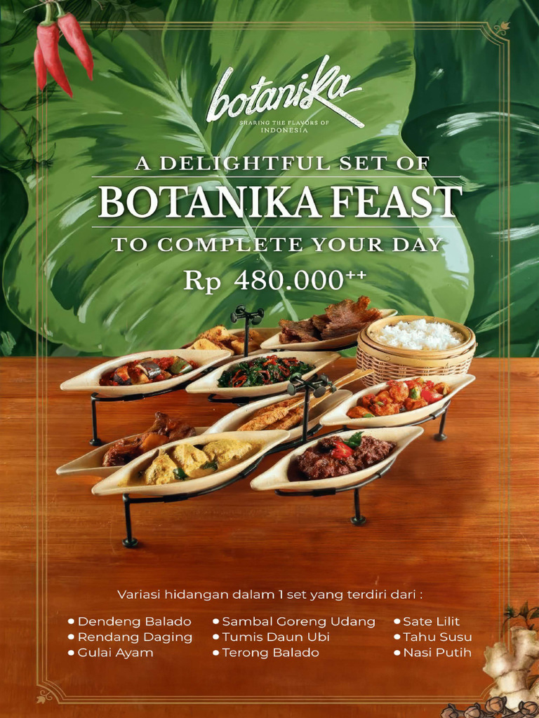 Menu Botanika | PDF