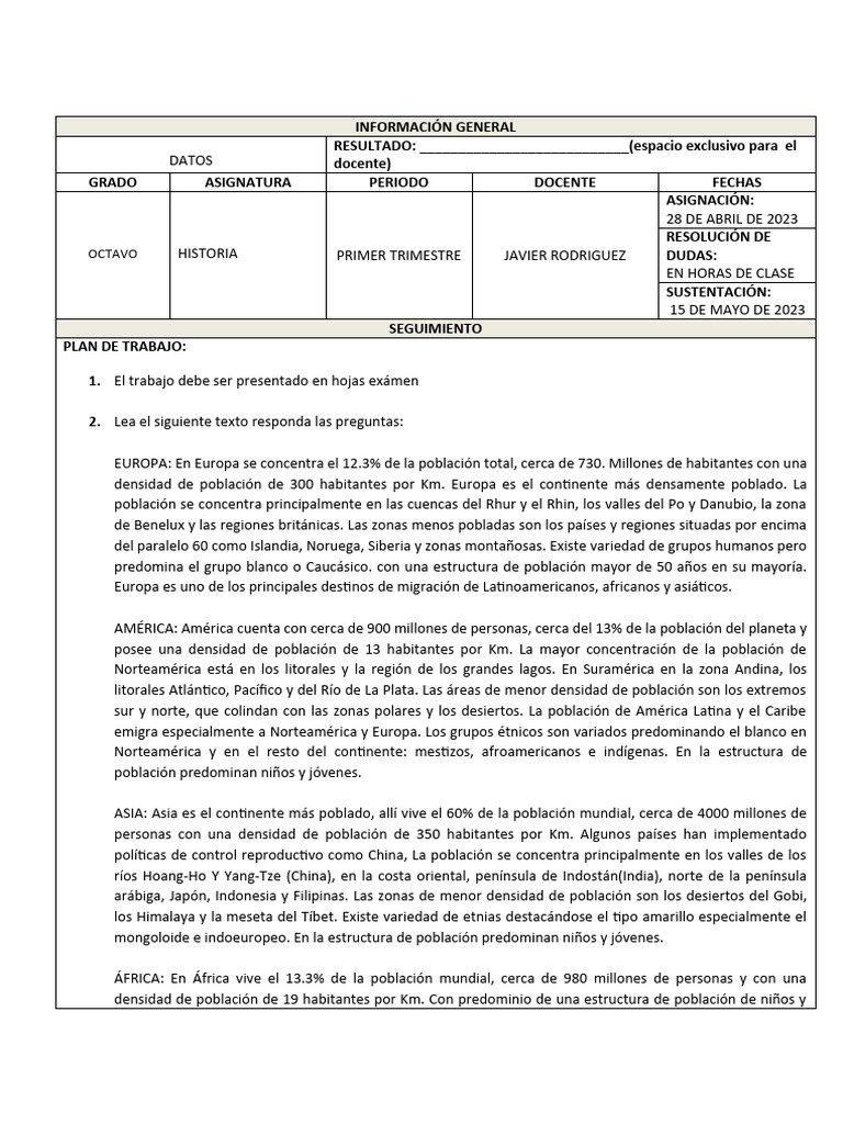Plan Mejo 10mo 1er | PDF