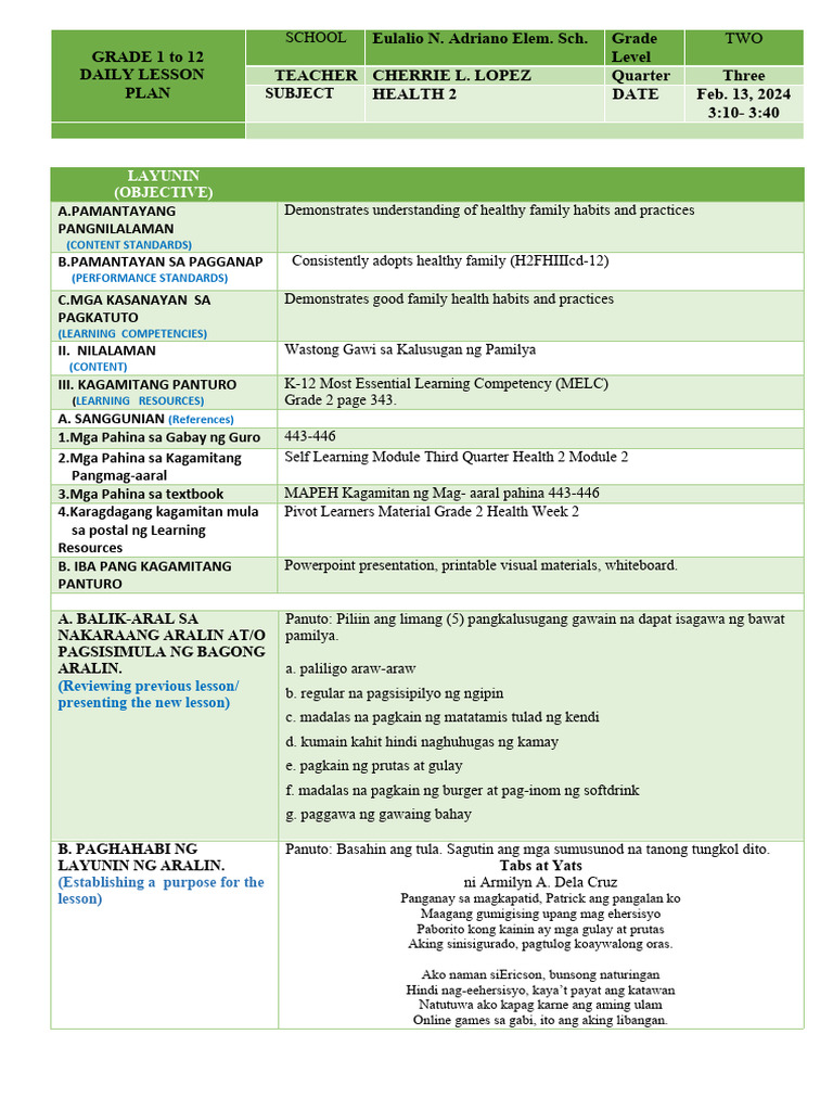 3rd COT Health | PDF
