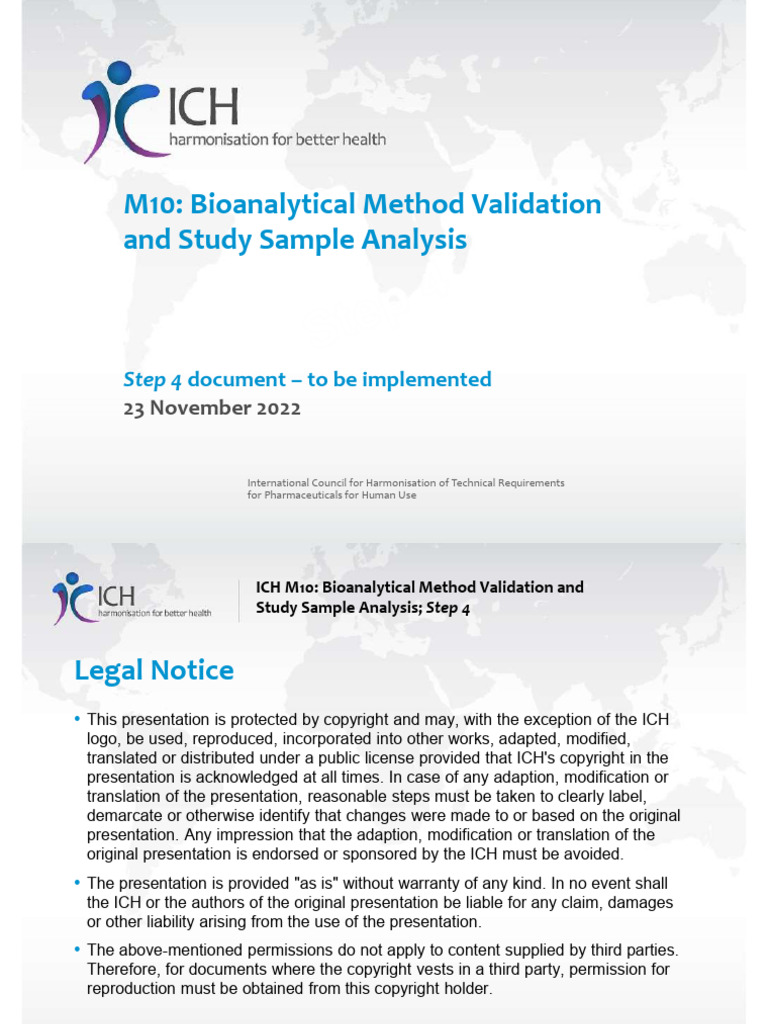 Ich m10 Step 4 Method Validation FDA | PDF | Biology | Life Sciences