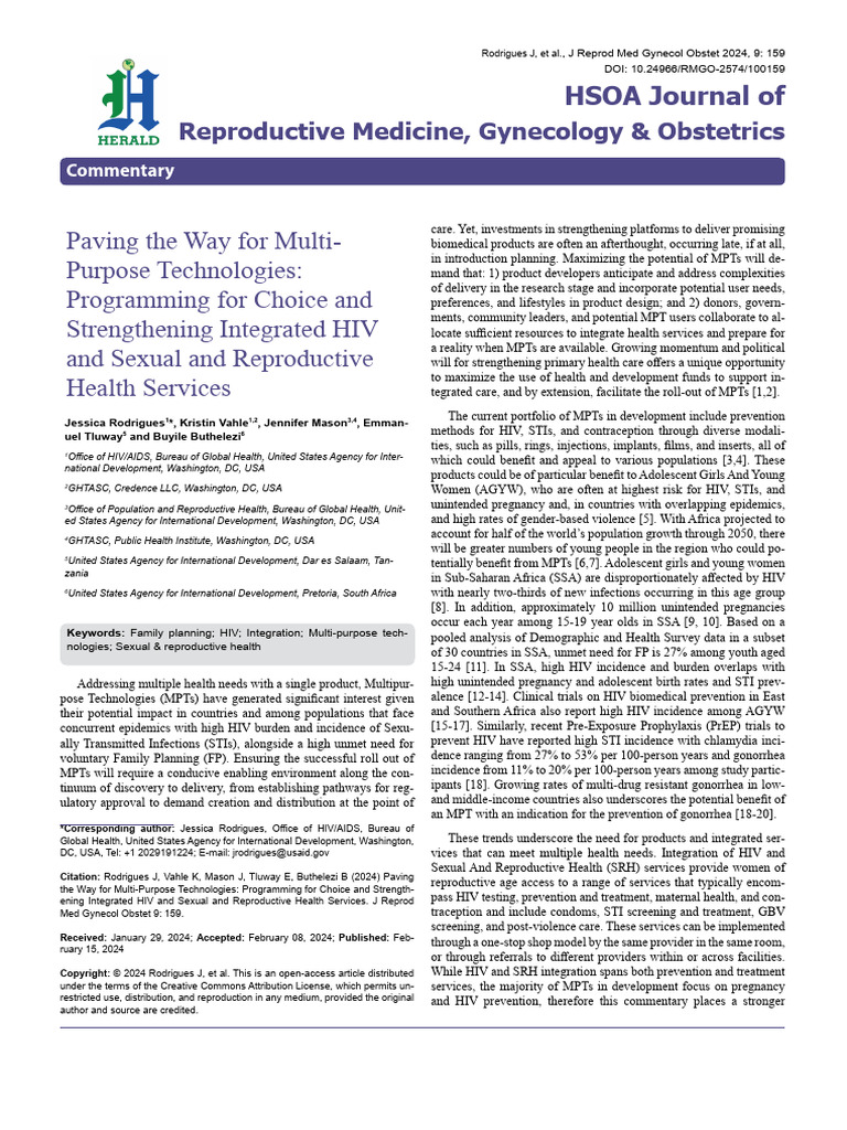 Paving The Way For Multi Purpose Technologies Programming For Choice ...