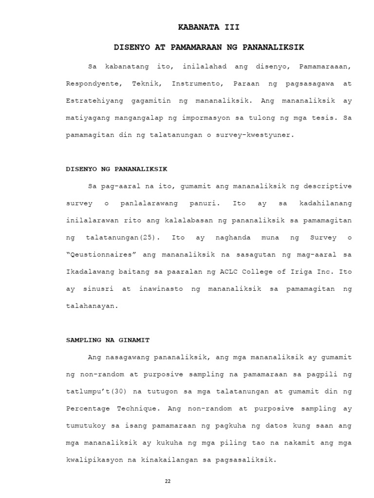 Kabanata 3 Pananaliksik Sir Jhakey Sir Jhakey добави нова