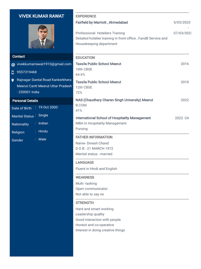 CV 2023061022571081 | PDF | South Asia