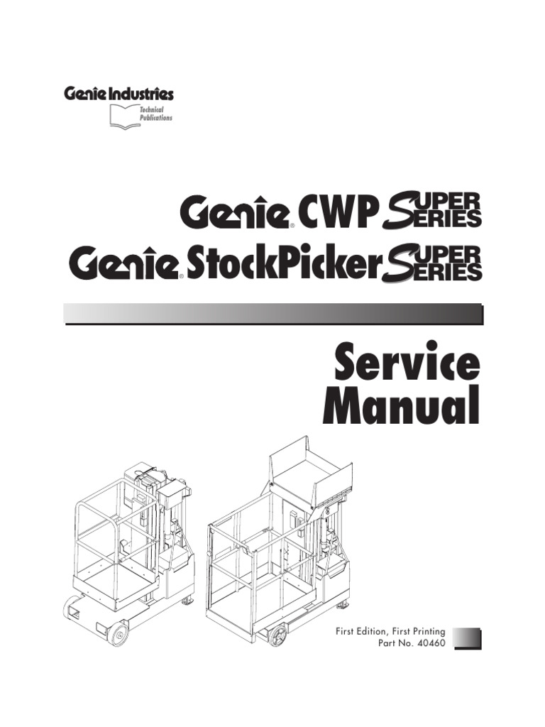 CWP Stockpicker: Service Manual | PDF