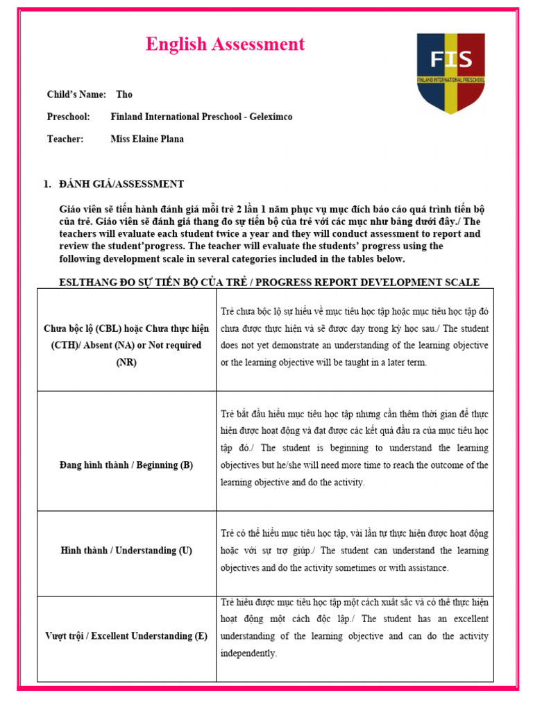 Assessments Fis 2 | PDF