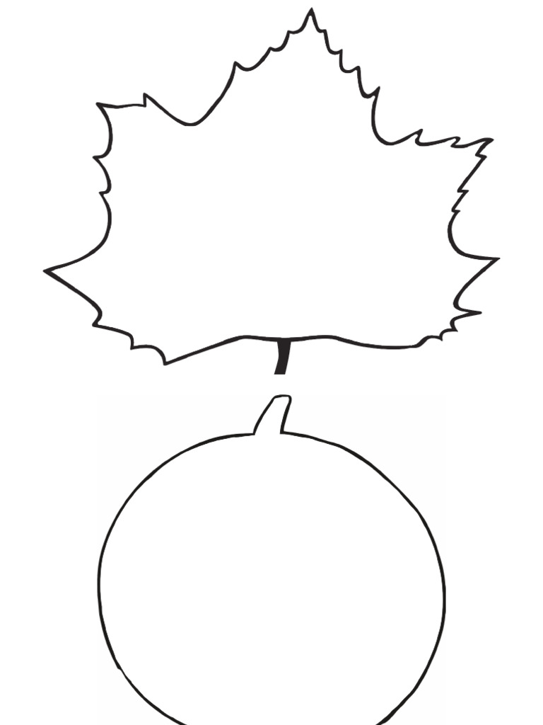 Colaj de Toamna - Forme Sablon | PDF