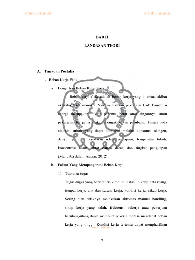 Bab Ii Landasan Teori: Library - Uns.ac - Id Digilib - Uns.ac - Id | PDF