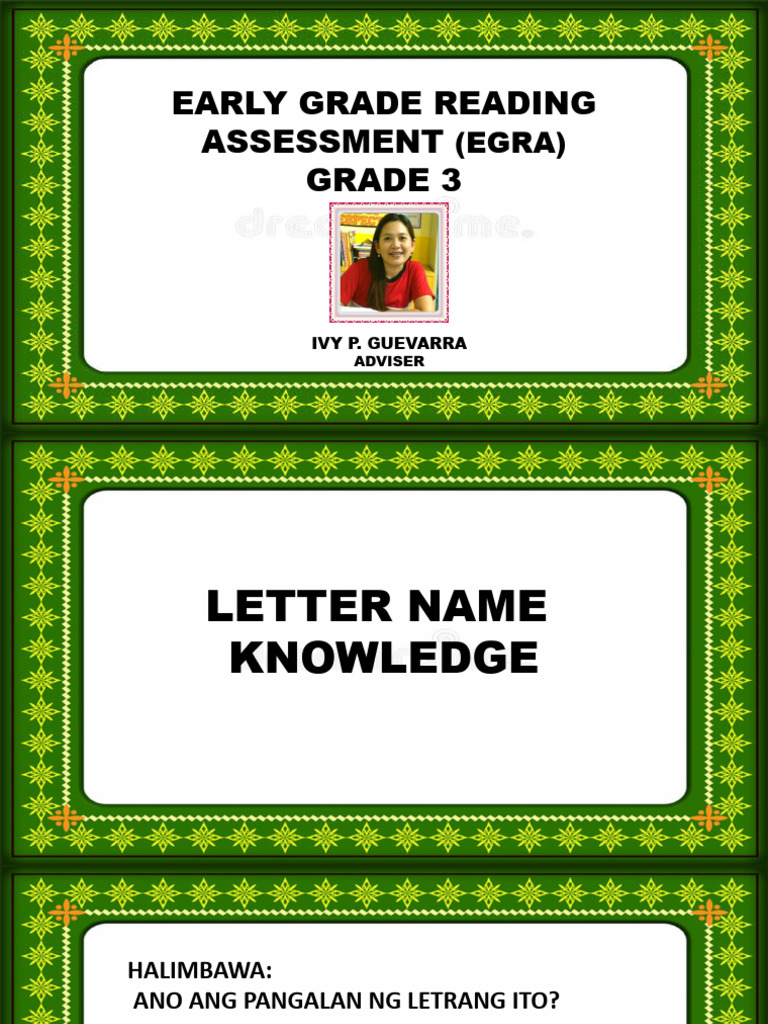 Egra Filipino 3 | PDF