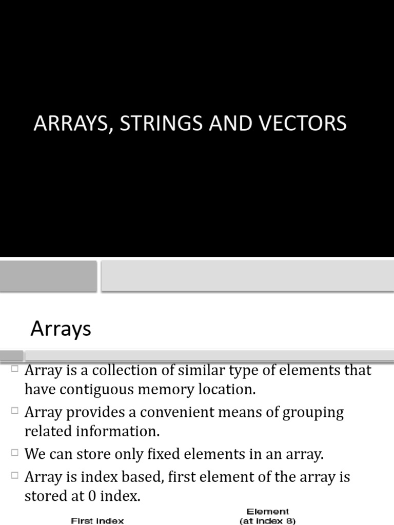 Arrays | PDF Arrays | PDF