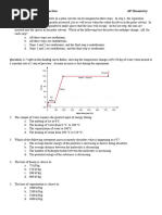 AP Chemistry Unit 3 Practice Questions With Answer Key | PDF | Chemical ...