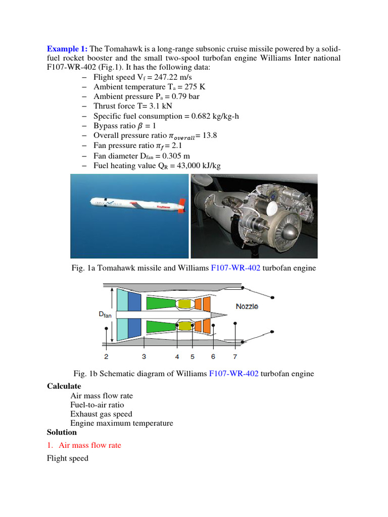 Problem GTE 1 | Download Free PDF | Propulsion | Machines